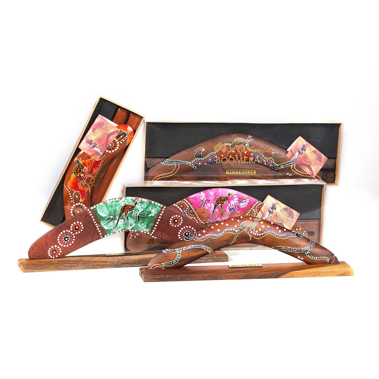 Aboriginal Art Boomerangs Rosyd International Tax Free